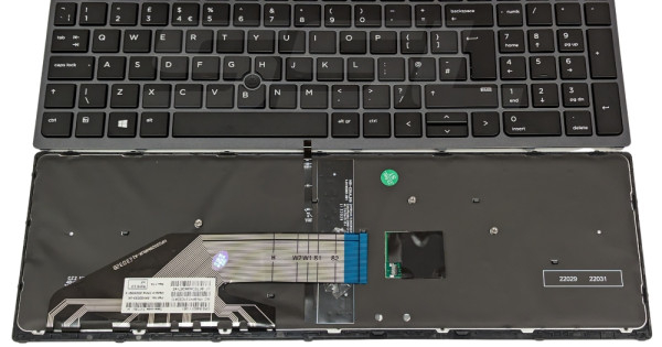 HP Zbook 15 G3 17 G3 UK Keyboard