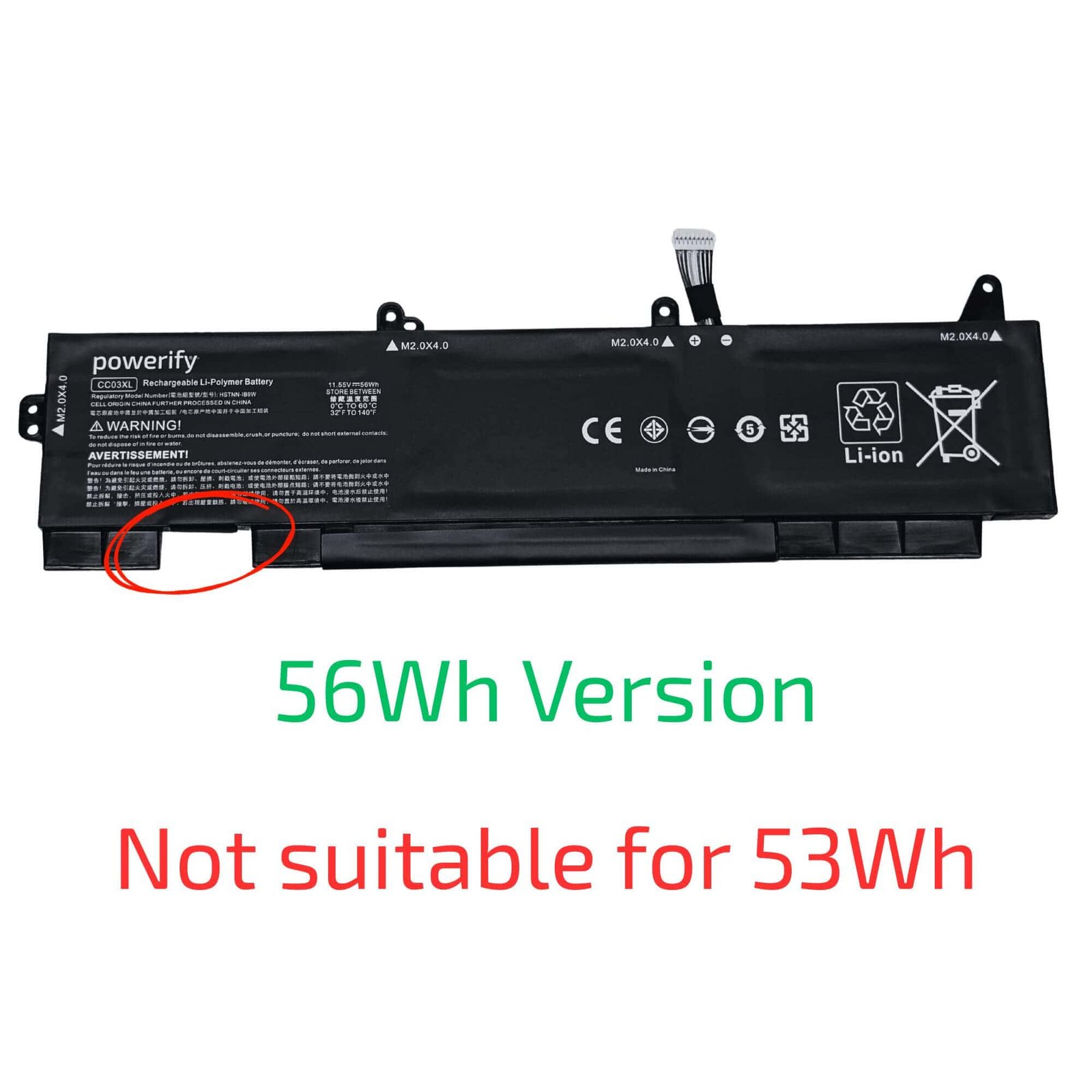 HP EliteBook 850 G7 G8 Replacement Battery CC03XL | Next Day Delivery