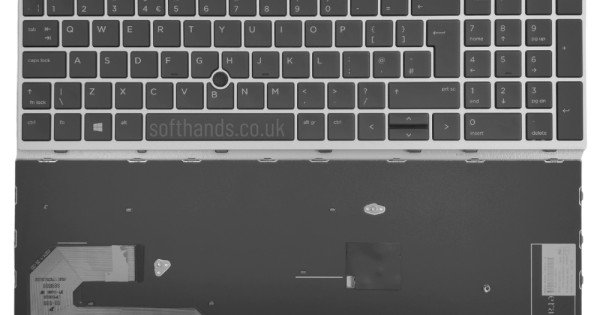 HP ZBook 15u G5 G6 UK Non Backlit Keyboard | Next Day Delivery